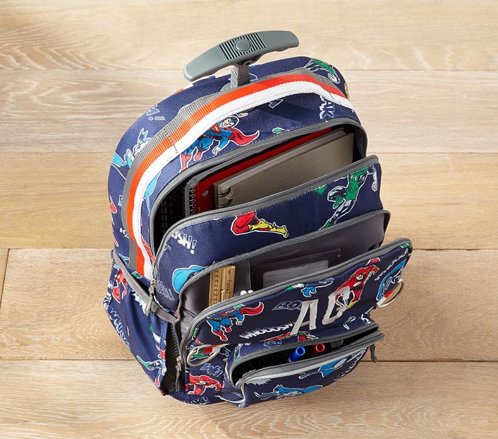 Printed BATMAN™ Kids Backpacks | Pottery Barn Kids