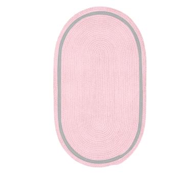 Girls Custom Capel Oval Rug | Solid Color Rug | Pottery Barn Kids