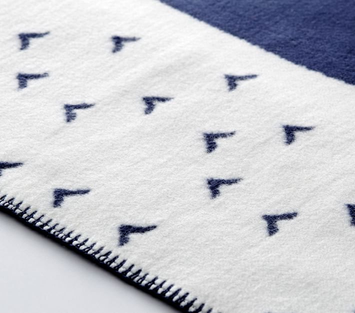 Fuzzy Whale Baby Blanket | Pottery Barn Kids