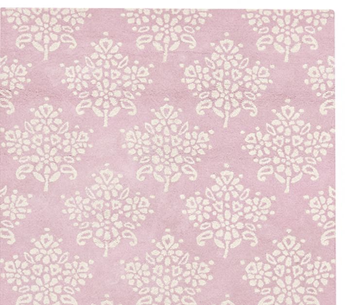 Floral Bouquet Rug - Pink | Patterned Rugs | Pottery Barn Kids
