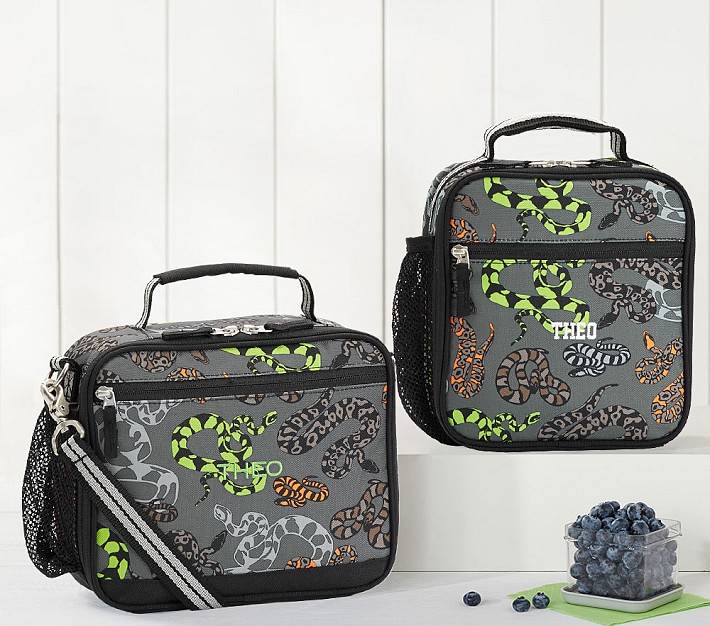 Gray Snakes Kids Lunch Box | Pottery Barn Kids