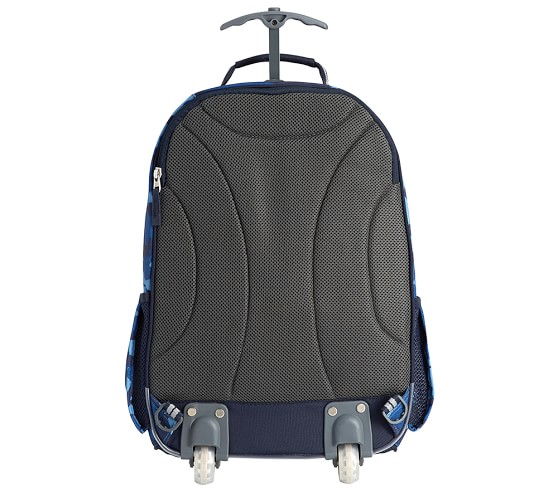Mackenzie Navy Skateboard Camo Kids Backpacks | Pottery Barn Kids