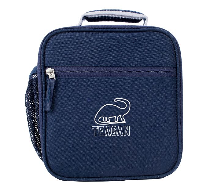 Mackenzie Navy Solid Lunch Boxes | Pottery Barn Kids