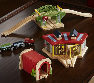 Red Brick Tunnel Train Accessory | Pottery Barn Kids