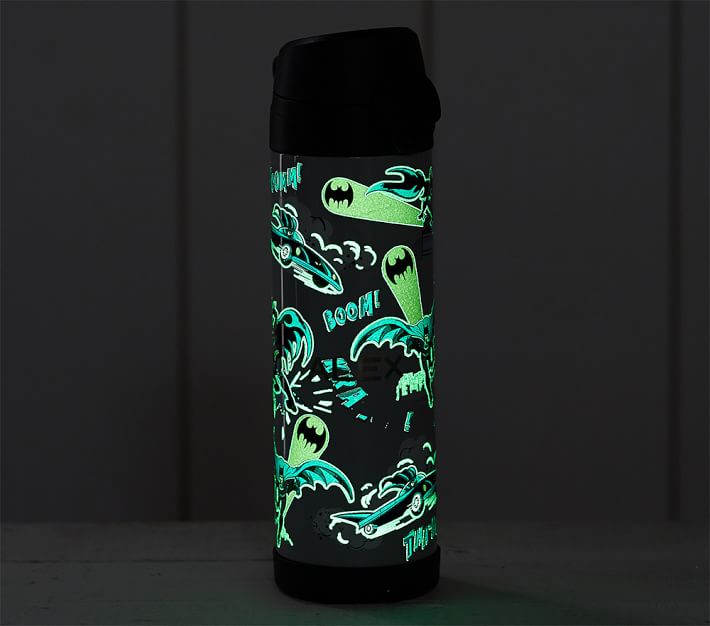 BATMAN™ Glow-in-the-Dark Kids Water Bottle | Pottery Barn Kids