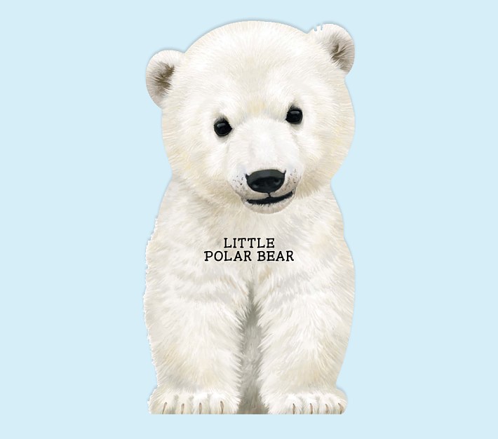 Polar Bear Shaped Board Book | Kids Books | Pottery Barn Kids