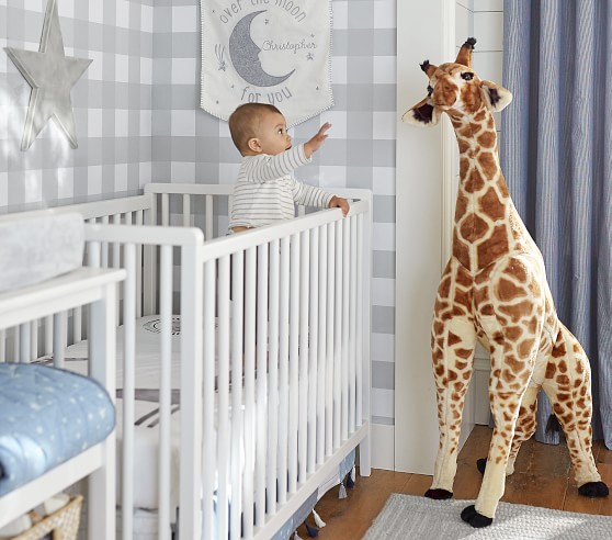 Picture Perfect Giraffe Crib Sheets | Pottery Barn Kids