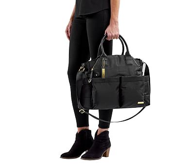Chelsea Downtown Chic Skip Hop Diaper Satchel | Pottery Barn Kids