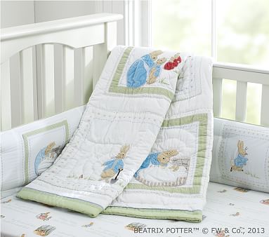 Peter Rabbit™ Crib Bedding Set | Pottery Barn Kids