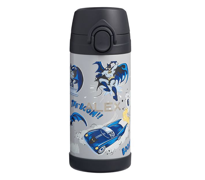 BATMAN™ Glow-in-the-Dark Kids Water Bottle | Pottery Barn Kids