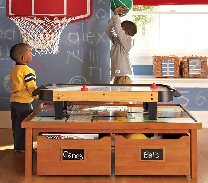 Jumbo Basketball Hoop & Wall Decal | Pottery Barn Kids