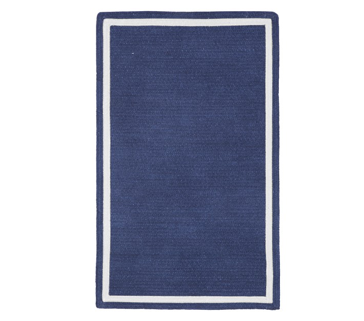 Boys Custom Capel Rectangle Rug | Solid Color Rug | Pottery Barn Kids
