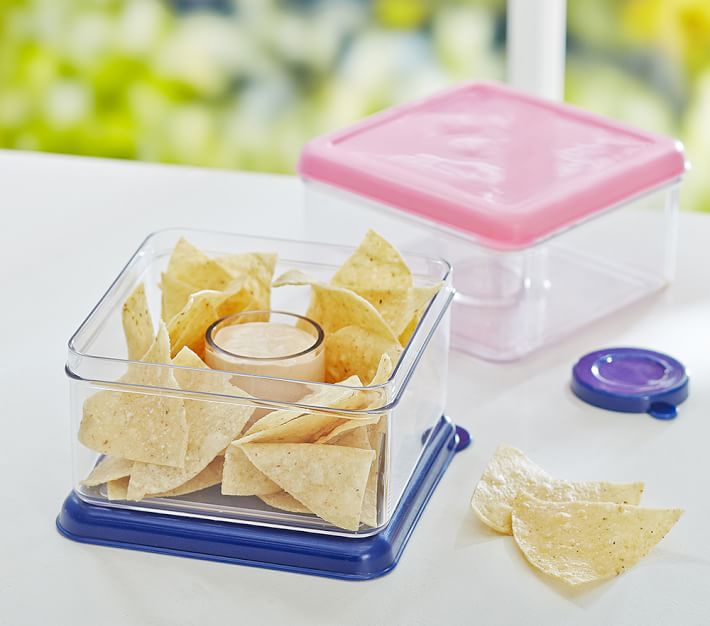 Spencer Chip & Dip Containers | Food Storage | Pottery Barn Kids