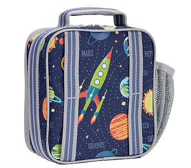 Mackenzie Navy Solar System Glow-in-the-Dark Lunch Boxes | Pottery Barn ...