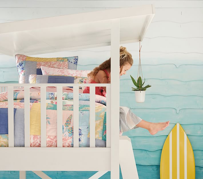 Emmie Vintage Surf Kids' Comforter Set | Pottery Barn Kids
