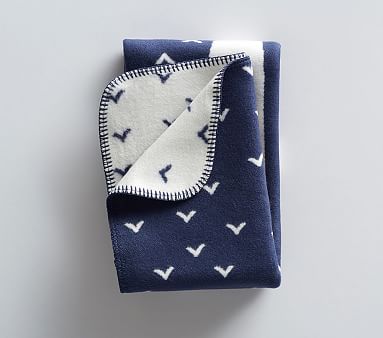 Fuzzy Whale Baby Blanket | Pottery Barn Kids