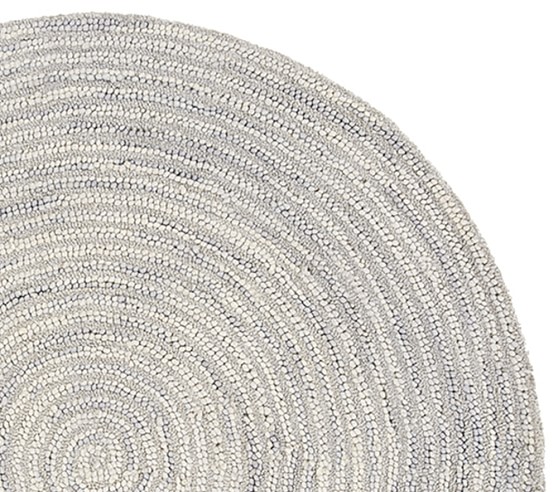 Round Mercer Rug | Solid Color Rug | Pottery Barn Kids