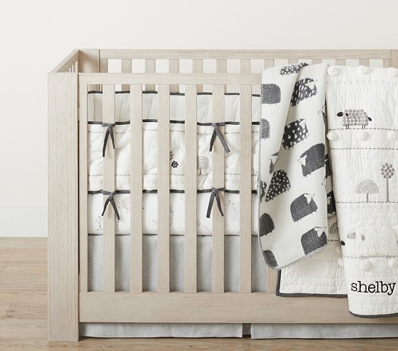 Shelby Sheep Crib Bedding Sets | Pottery Barn Kids