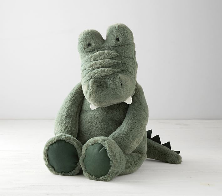 Plush Green Alligator | Kids Stuffed Animal | Pottery Barn Kids