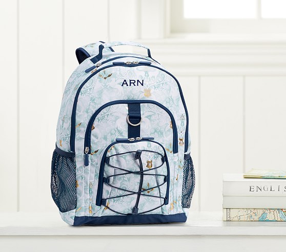 Blue HARRY POTTER™ Gear-Up Magical Damask Kids Backpack | Pottery Barn Kids