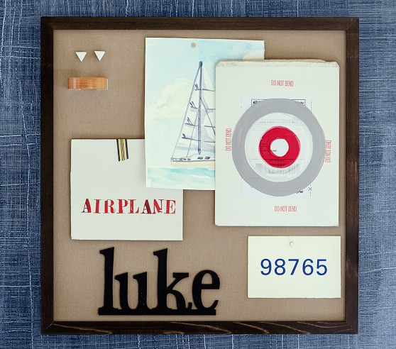 Personalized Magnetic Board | Wall Organizer | Pottery Barn Kids