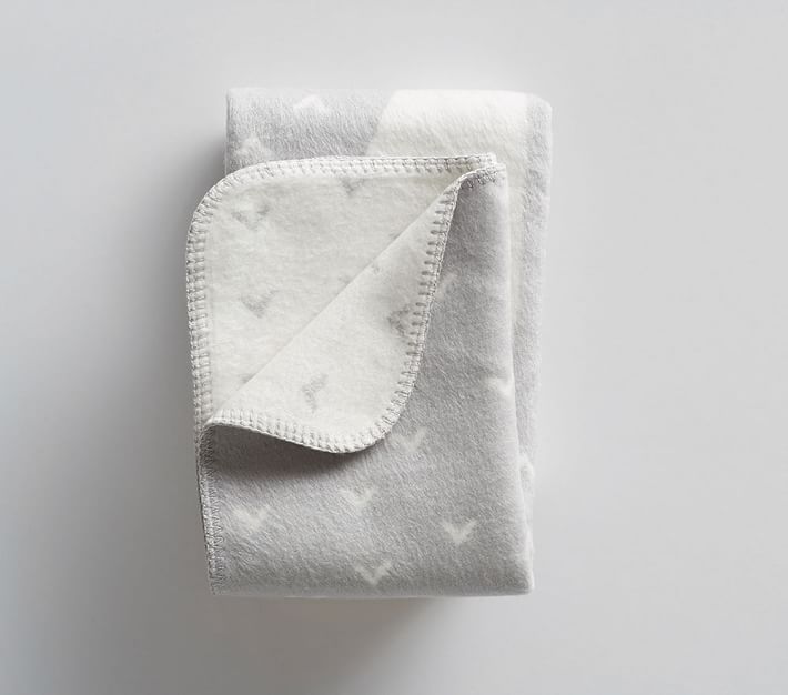 Fuzzy Whale Baby Blanket | Pottery Barn Kids