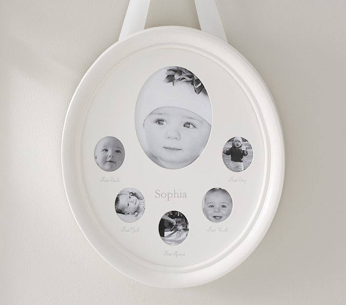 My First Milestones Frame | Baby Picture Frames | Pottery Barn Kids