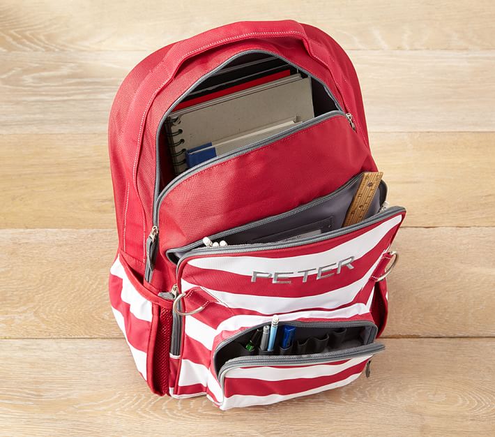 Fairfax Green/Gray Kids Backpacks | Pottery Barn Kids