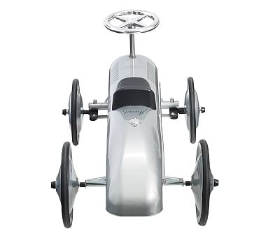 Silver Racecar With Black Trim | Kids Toys | Pottery Barn Kids