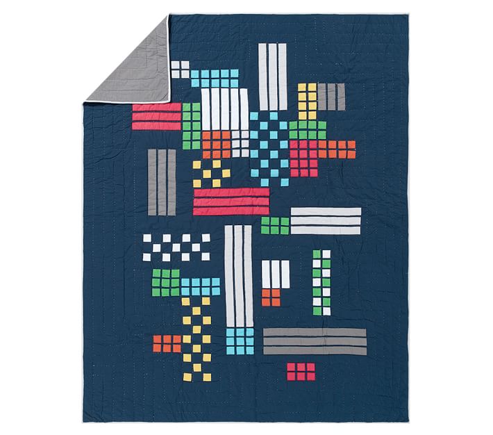 Tyler Block Kids' Comforter Set | Pottery Barn Kids