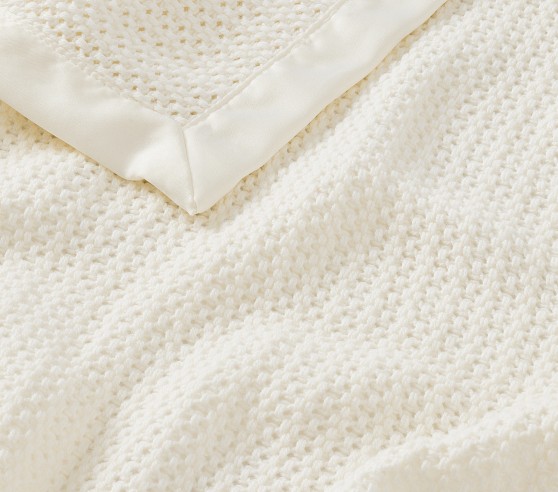 Organic Cotton Cellular Baby Blanket | Pottery Barn Kids