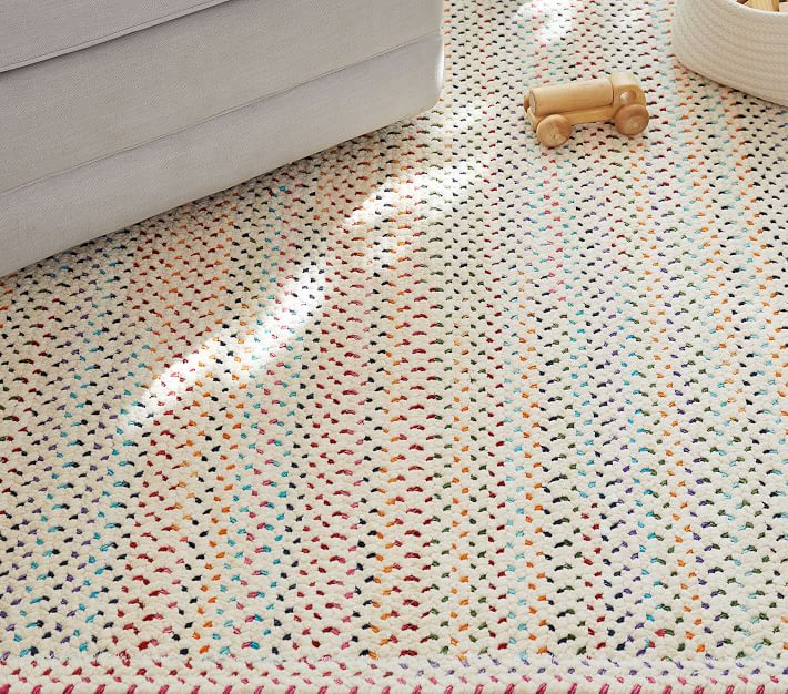 Capel Confetti Rectangle Rug | Patterned Rugs | Pottery Barn Kids