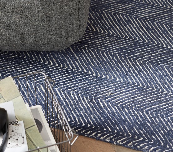 Herringbone Rug | Patterned Rugs | Pottery Barn Kids