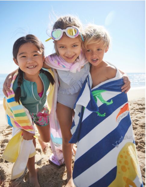 Kids Bath Shop: Towels & Bath Accessories | Pottery Barn Kids