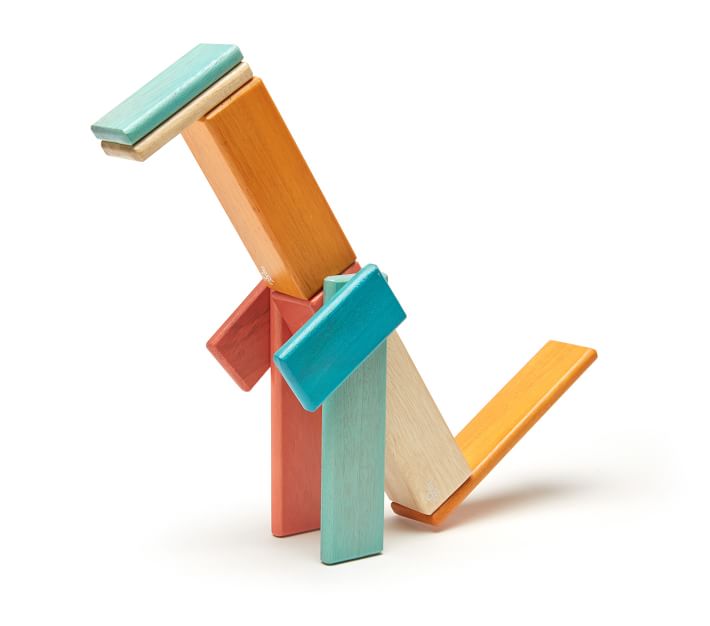 Tegu 14 Piece Sunset Block Set | Pottery Barn Kids