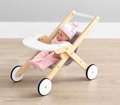 Wooden Umbrella Doll Stroller | Pottery Barn Kids