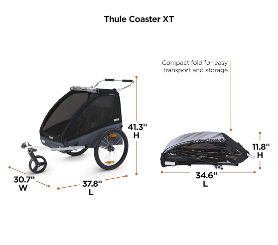 Thule Coaster XT Bike Trailer | Pottery Barn Kids