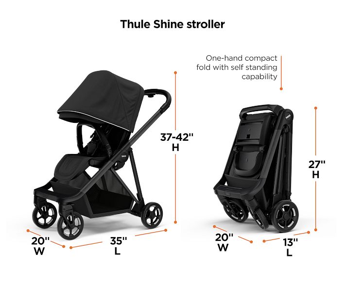 Thule Shine Compact City Stroller | Pottery Barn Kids