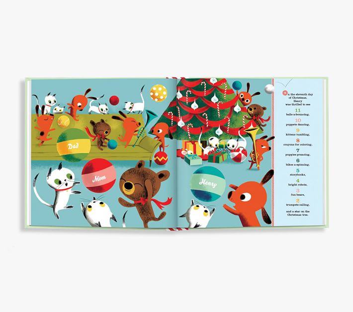 My 12 Days of Christmas Personalized Books | Kids Books | Pottery Barn Kids