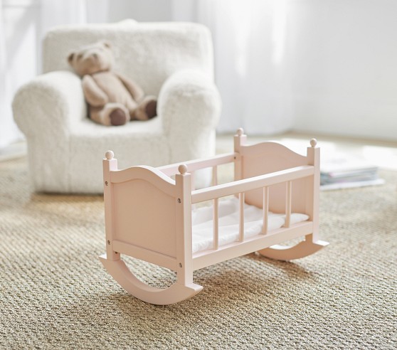 Götz Baby Doll Blush Cradle Bundle Set | Pottery Barn Kids