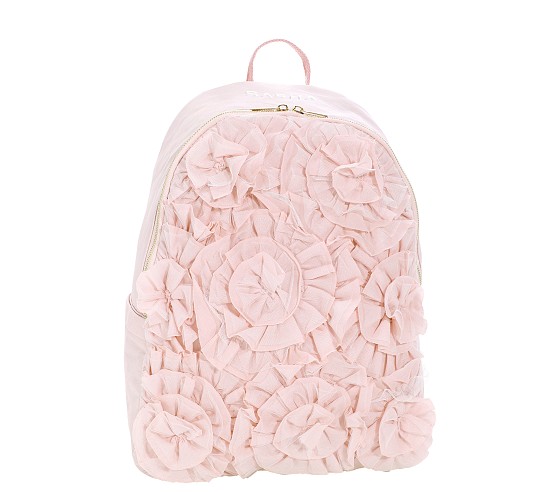 Monique Lhuillier Blush Rosette Backpacks | Pottery Barn Kids