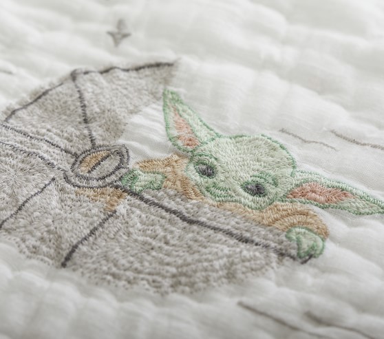 Star Wars™ The Mandalorian™ Grogu™ Baby Bedding Set | Pottery Barn Kids