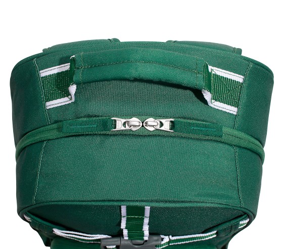 Mackenzie Solid Hunter Green Backpacks | Pottery Barn Kids