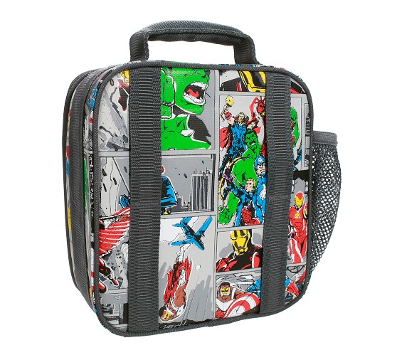 Mackenzie Marvel Comics Glow-in-the-Dark Lunch Boxes | Pottery Barn Kids