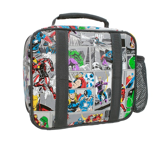 Mackenzie Marvel Comics Glow-in-the-Dark Lunch Boxes | Pottery Barn Kids