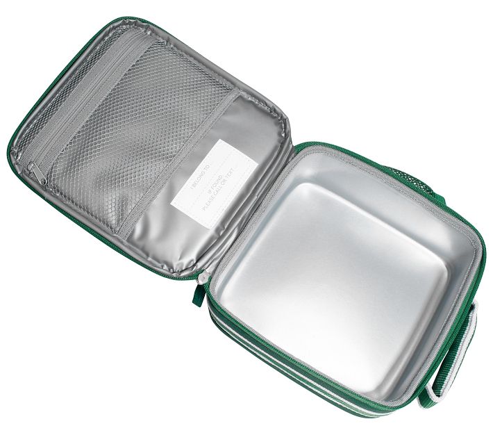 Mackenzie Solid Hunter Green Lunch Boxes | Pottery Barn Kids