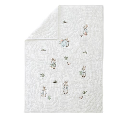 Peter Rabbit™ Baby Quilt | Pottery Barn Kids
