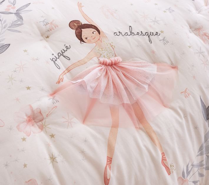 Ballerina Comforter & Shams | Pottery Barn Kids