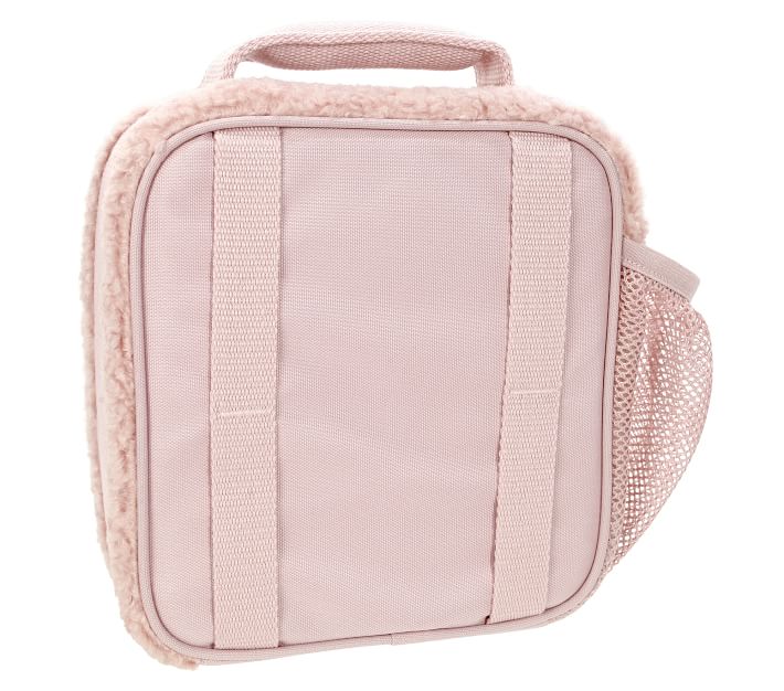 Mackenzie Blush Sherpa Lunch Boxes | Pottery Barn Kids