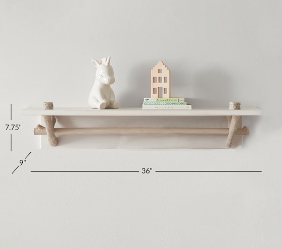 Birch Shelf with Hang Bar | Pottery Barn Kids
